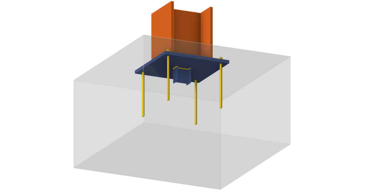 General anchoring shapes and options | IDEA StatiCa